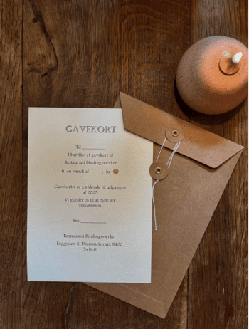 Gavekort | Restaurant Bindingsværket